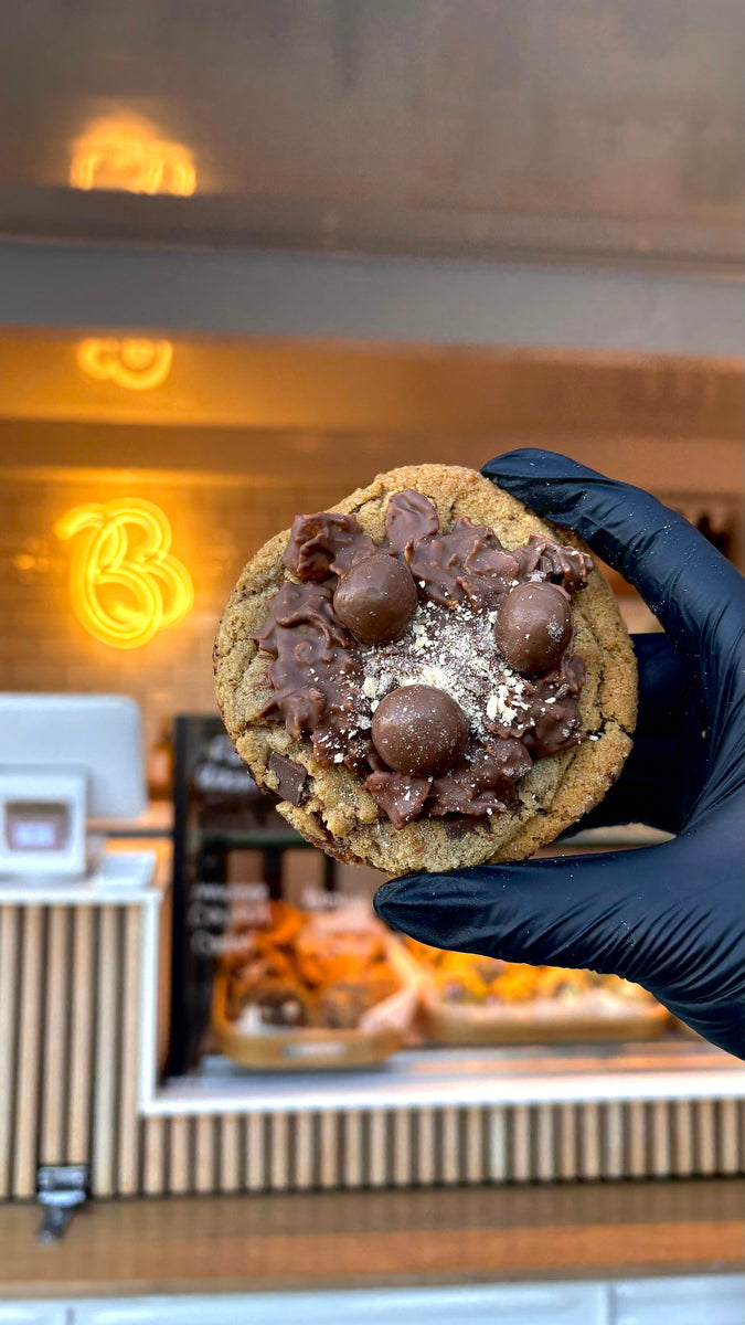 Cornflake crunch Malteser cookie – Baked By Bean